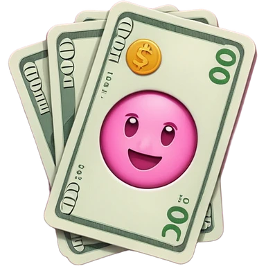cash flay pink emoji | AI Emoji Generator