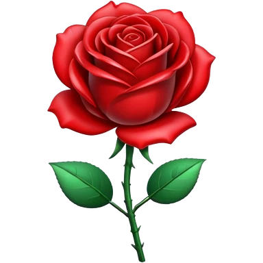 metal rose, without green leaves, just flower emoji | AI Emoji Generator