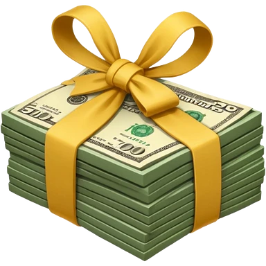 a bundle of money emoji | AI Emoji Generator