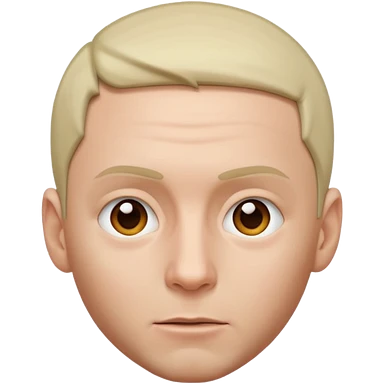 Create an iOS-style emoji of Ice Spice. Neutral facial expression ...