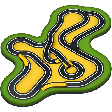 creat the nurburgring track map as a emoji emoji | AI Emoji Generator
