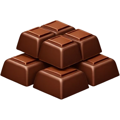 Chocolate pieces emoji | AI Emoji Generator