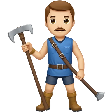 men with axe emoji | AI Emoji Generator
