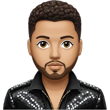 Al B. Sure, R&B Singer with dark brown hair, dark purple sequin outfit ...