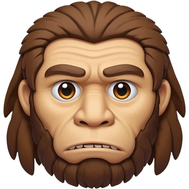slack jawed neanderthal emoji | AI Emoji Generator