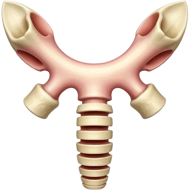 vertebra of vertebral column emoji | AI Emoji Generator