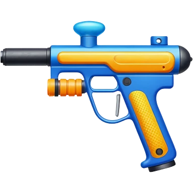 paintball gun colorful emoji | AI Emoji Generator