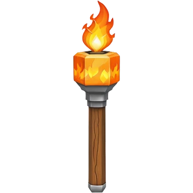 Minecraft torch emoji | AI Emoji Generator