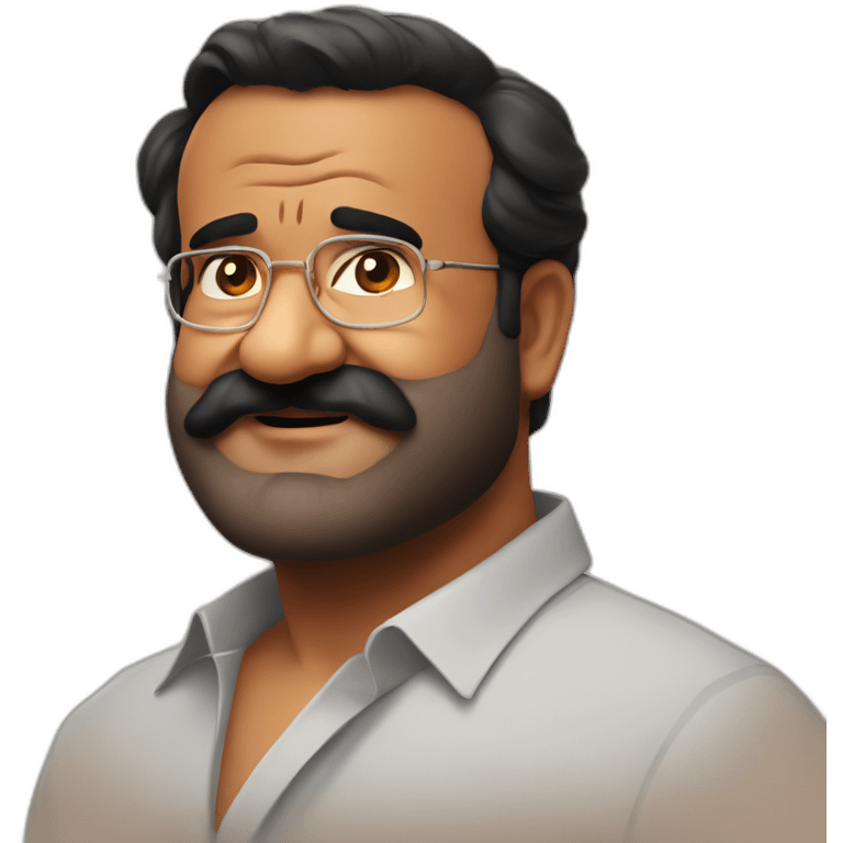 Mohanlal emoji | AI Emoji Generator