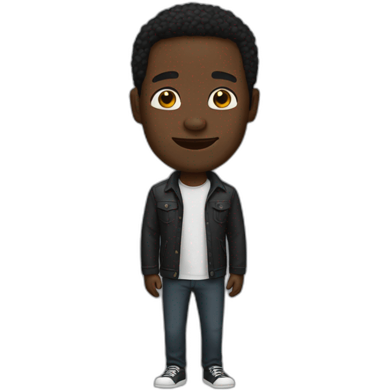 black man emoji | AI Emoji Generator