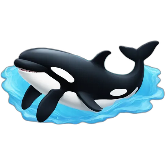 Orca emoji | AI Emoji Generator