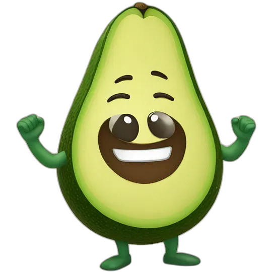 avocado dance emoji | AI Emoji Generator