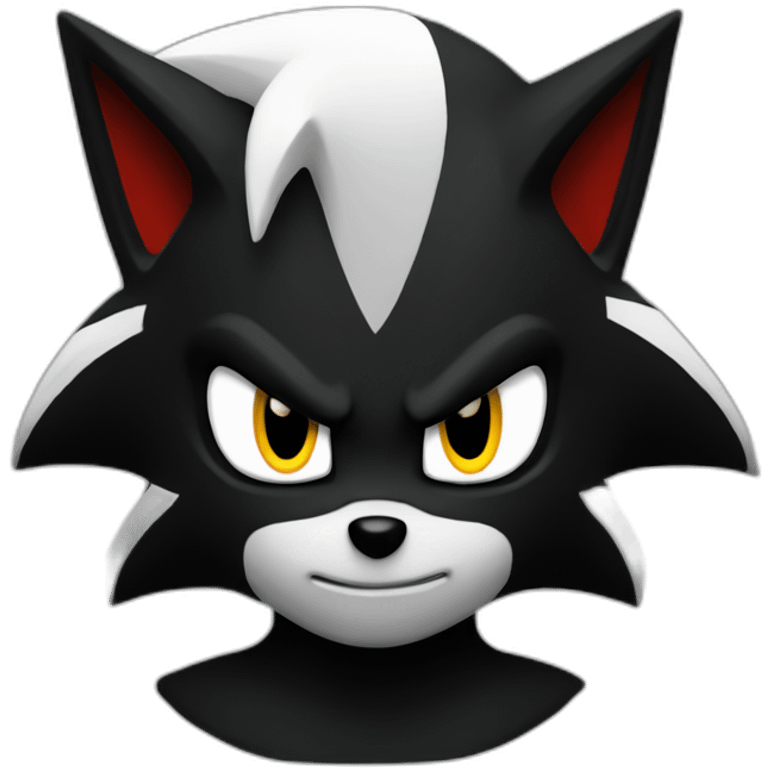 Shadow the hedgehog emoji | AI Emoji Generator