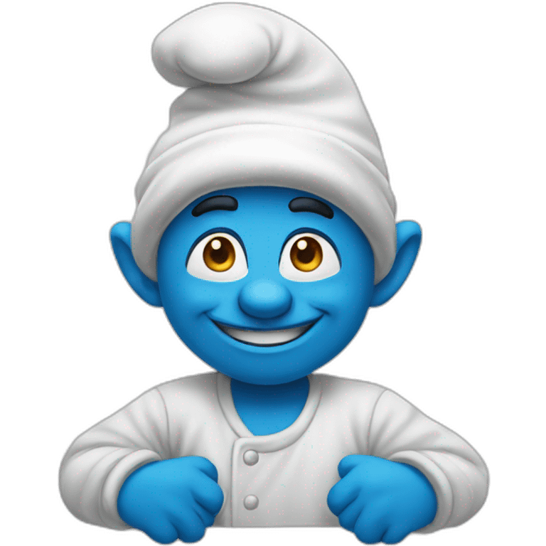 smurf emoji | AI Emoji Generator