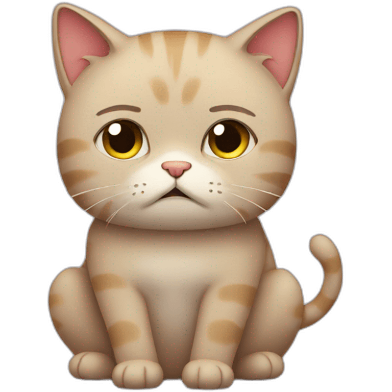 sad cat emoji | AI Emoji Generator