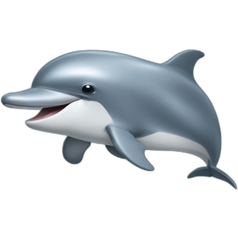 FAT DOLPHIN emoji | AI Emoji Generator