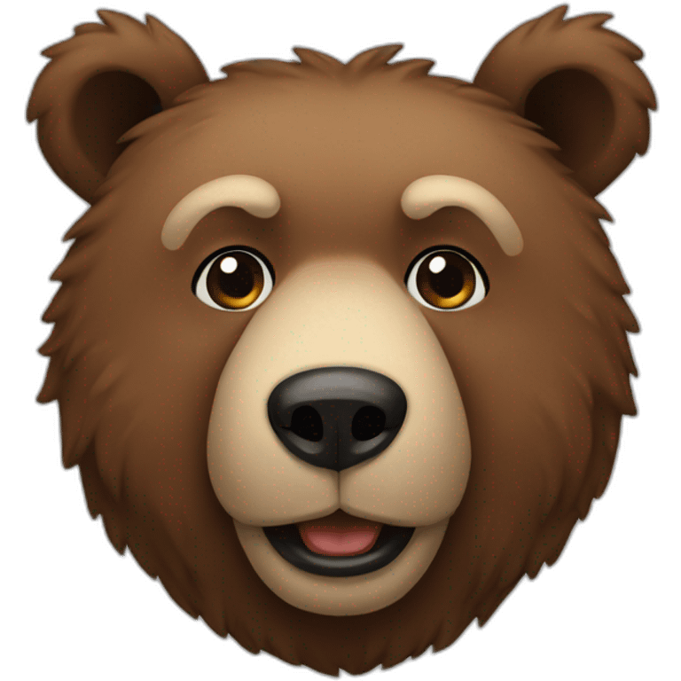 Bear emoji | AI Emoji Generator