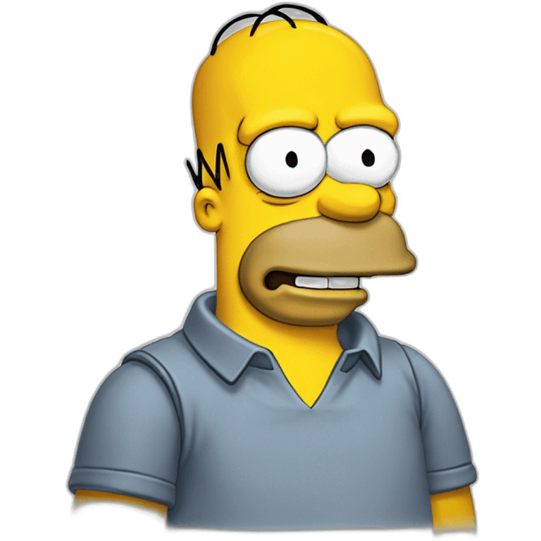 Homer Simpson emoji