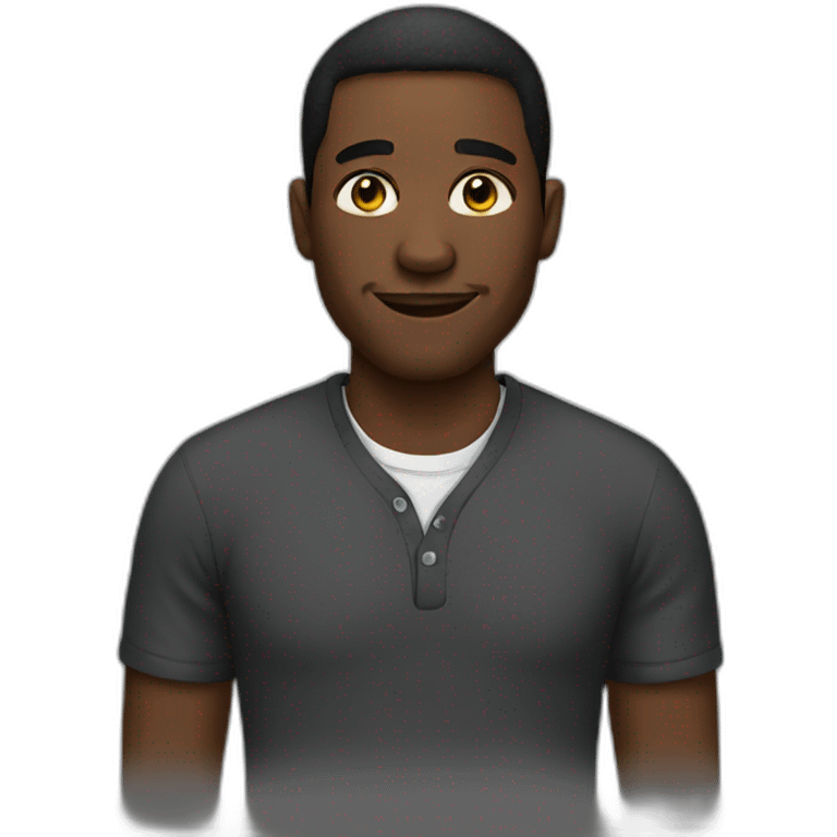 black man emoji | AI Emoji Generator