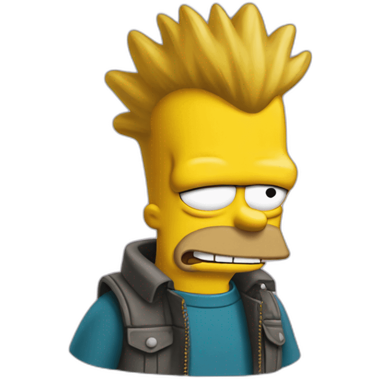 Bart simpson emoji | AI Emoji Generator