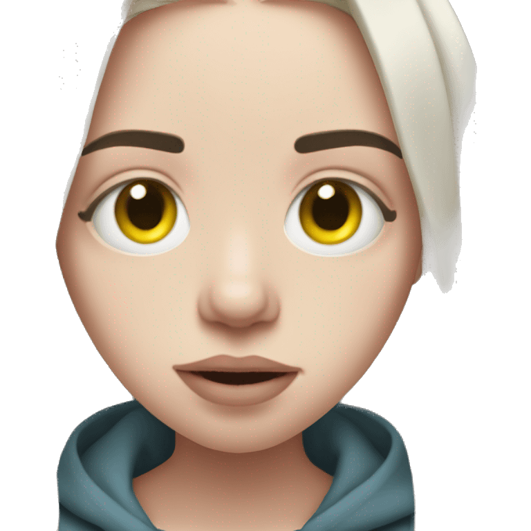 Billie Eilish emoji | AI Emoji Generator