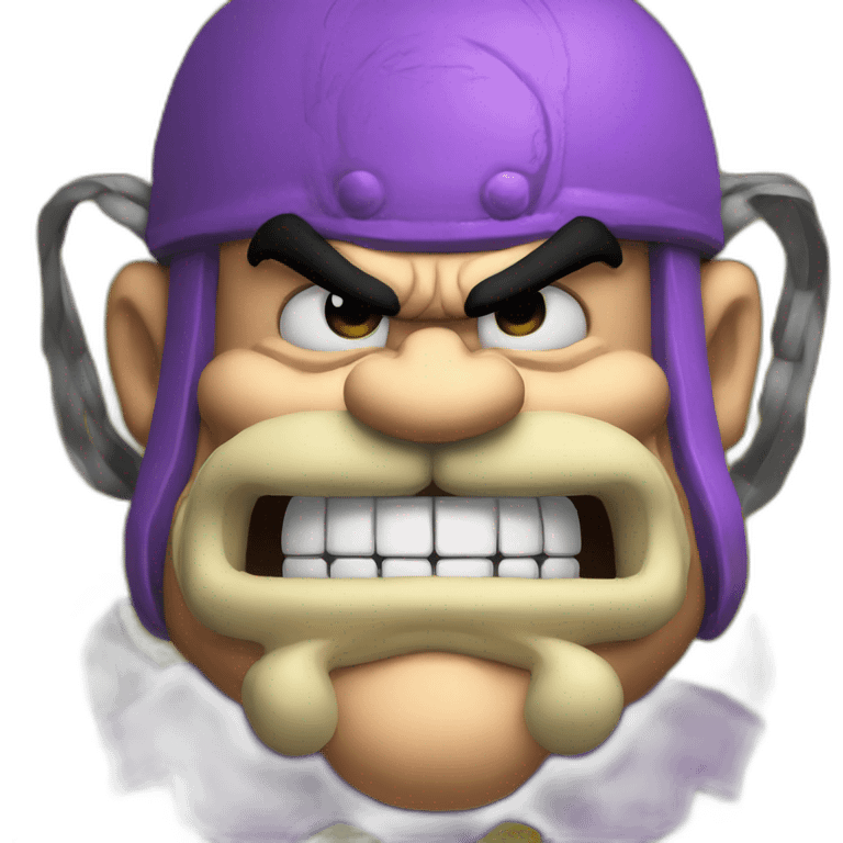 Wario angry emoji | AI Emoji Generator
