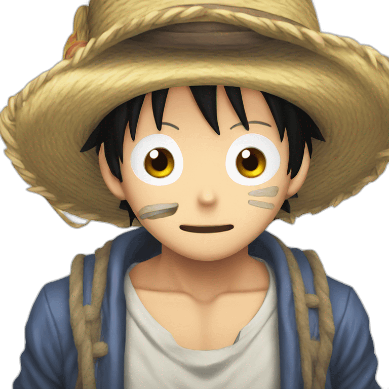Luffy emoji