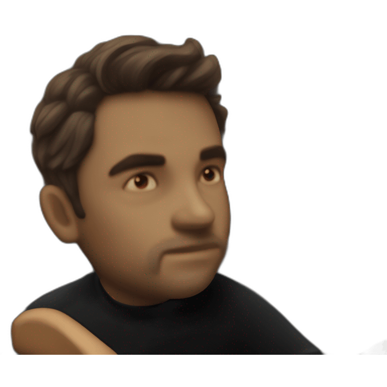 confident gaze cute guy emoji | AI Emoji Generator