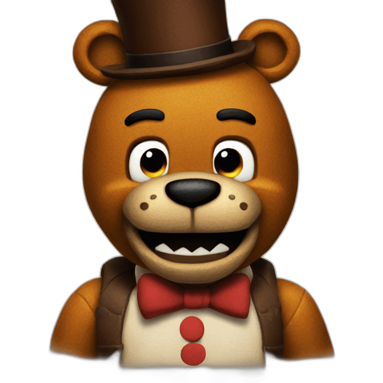 Freddy Fazbear emoji | AI Emoji Generator