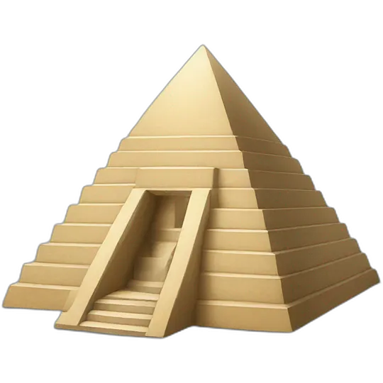 Pyramid emoji | AI Emoji Generator