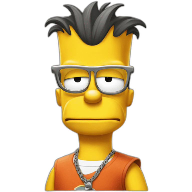 Bart simpson emoji | AI Emoji Generator