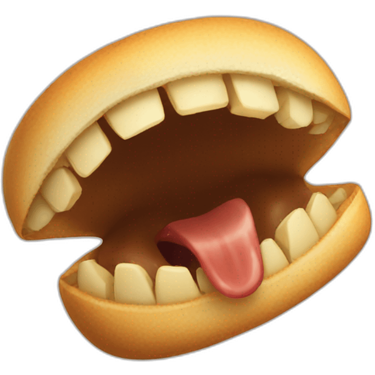 Bite emoji | AI Emoji Generator