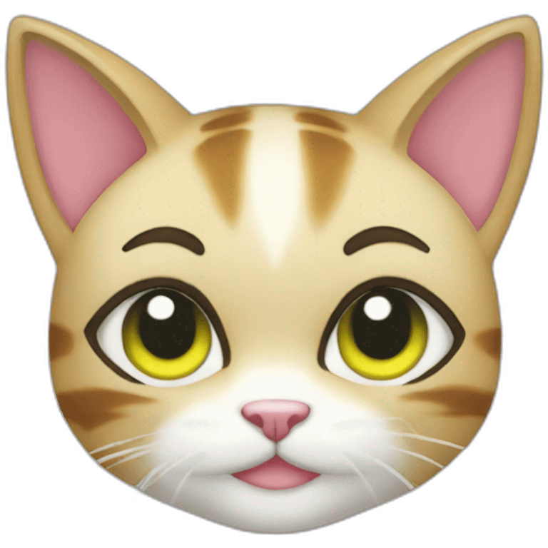 cyber neko emoji | AI Emoji Generator