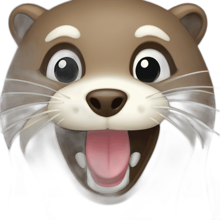 excited otter emoji | AI Emoji Generator