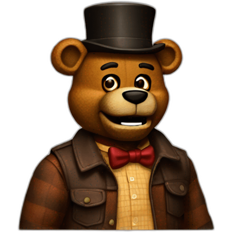 Freddy Fazbear emoji | AI Emoji Generator