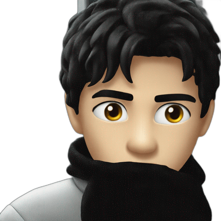 lonely silhouette in window emoji | AI Emoji Generator