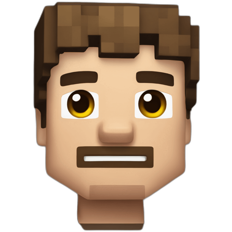 Minecraft-Steve emoji