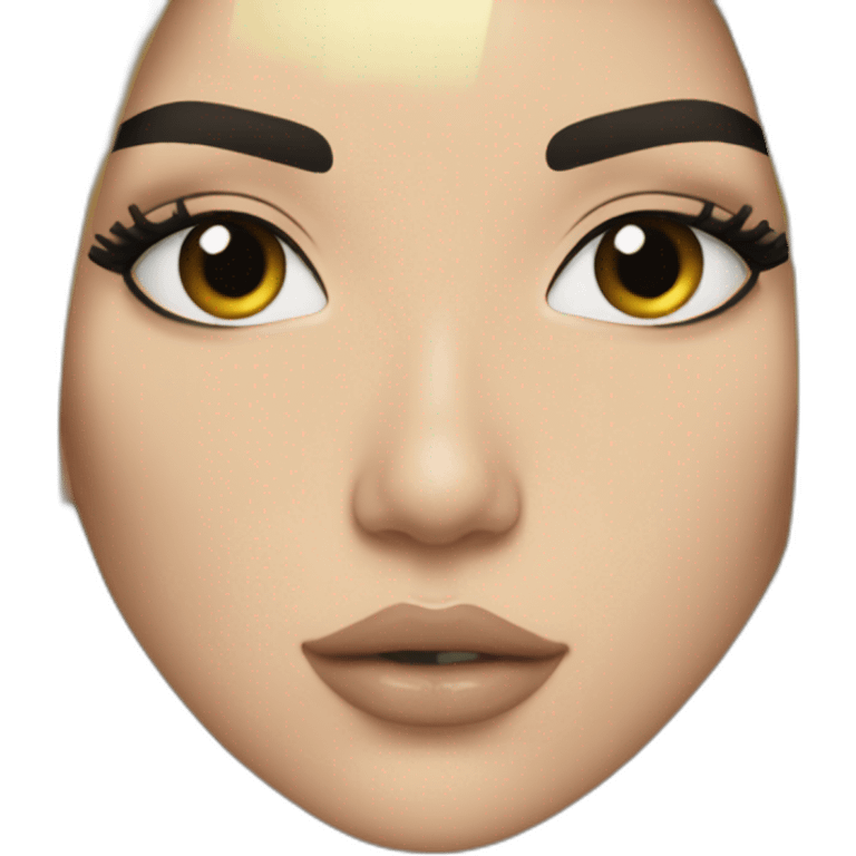 dua lipa blond emoji | AI Emoji Generator