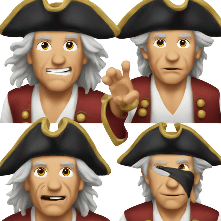 pirate santa keith richards emoji