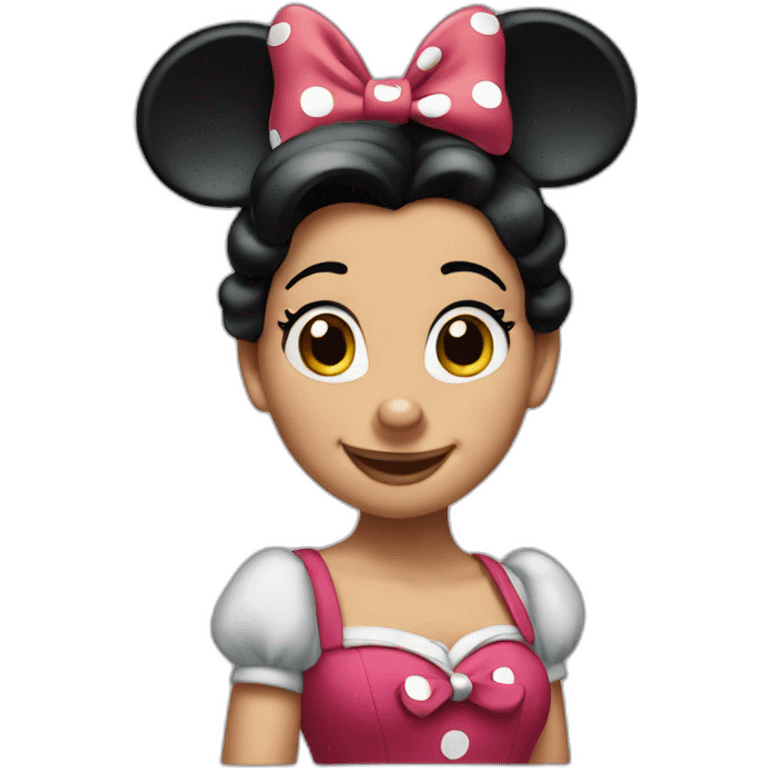 Minnie mouse emoji | AI Emoji Generator