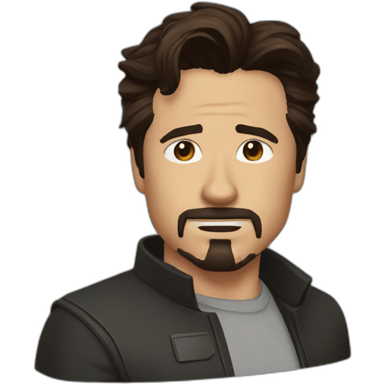 Tony Stark emoji | AI Emoji Generator