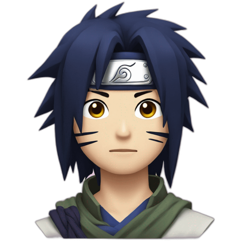 Sasuke emoji | AI Emoji Generator