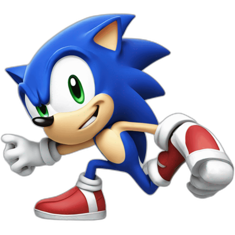 Sonic The hedgehog emoji | AI Emoji Generator