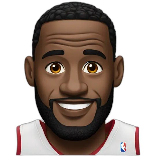 LeBron James emoji | AI Emoji Generator