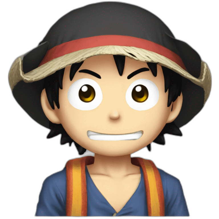 luffy sprite emoji | AI Emoji Generator