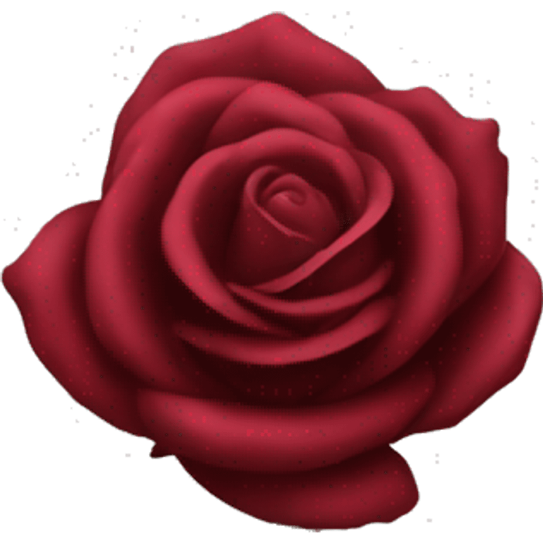 Dark red rose emoji | AI Emoji Generator
