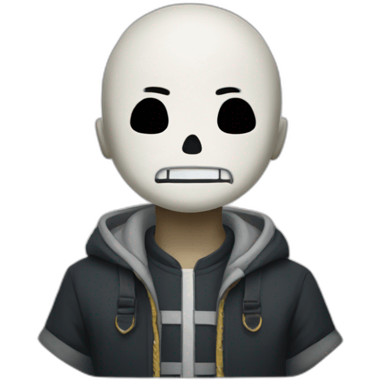 sans undertale emoji | AI Emoji Generator
