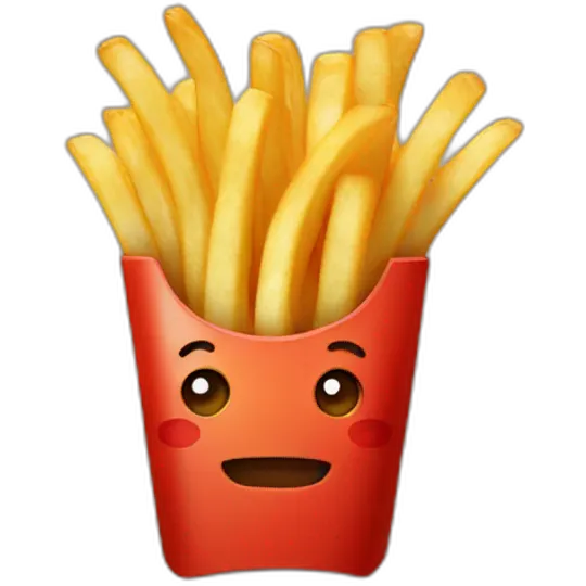 french fries emoji | AI Emoji Generator