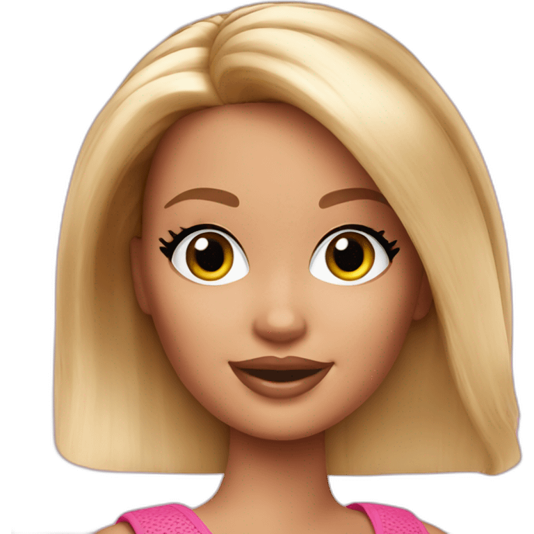 Barbie emoji | AI Emoji Generator