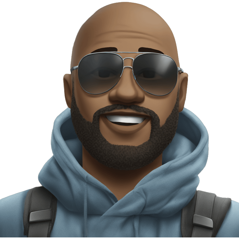 cool guy with sunglasses emoji | AI Emoji Generator